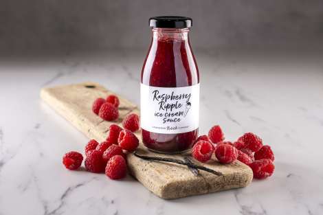 Raspberry Ripple Ice Cream Sauce | Hawkshead Relish