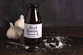 Black Garlic Ketchup 310g | Hawkshead Relish